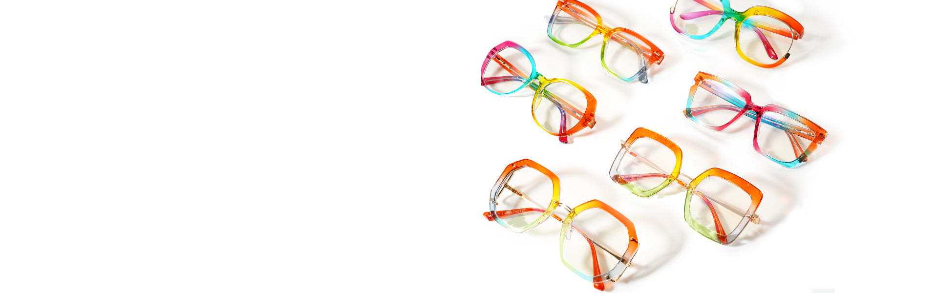 Shop Rainbow Glasses Frame | Rainbow Prescription Glasses | Pride ...