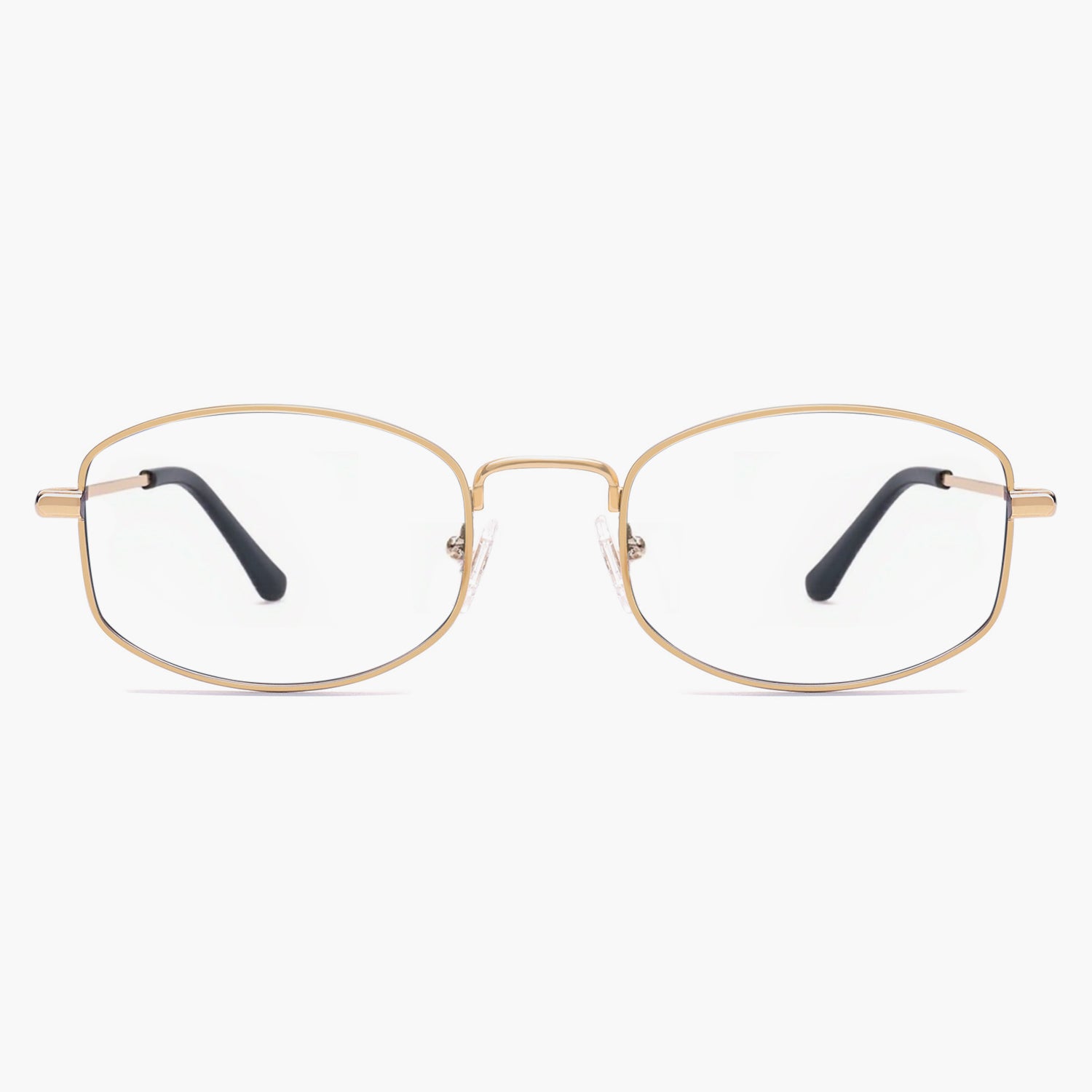 Trendy Square Metal Blue-Light Optical Frames Womens RSJ1258| SOJOS EYEWEAR