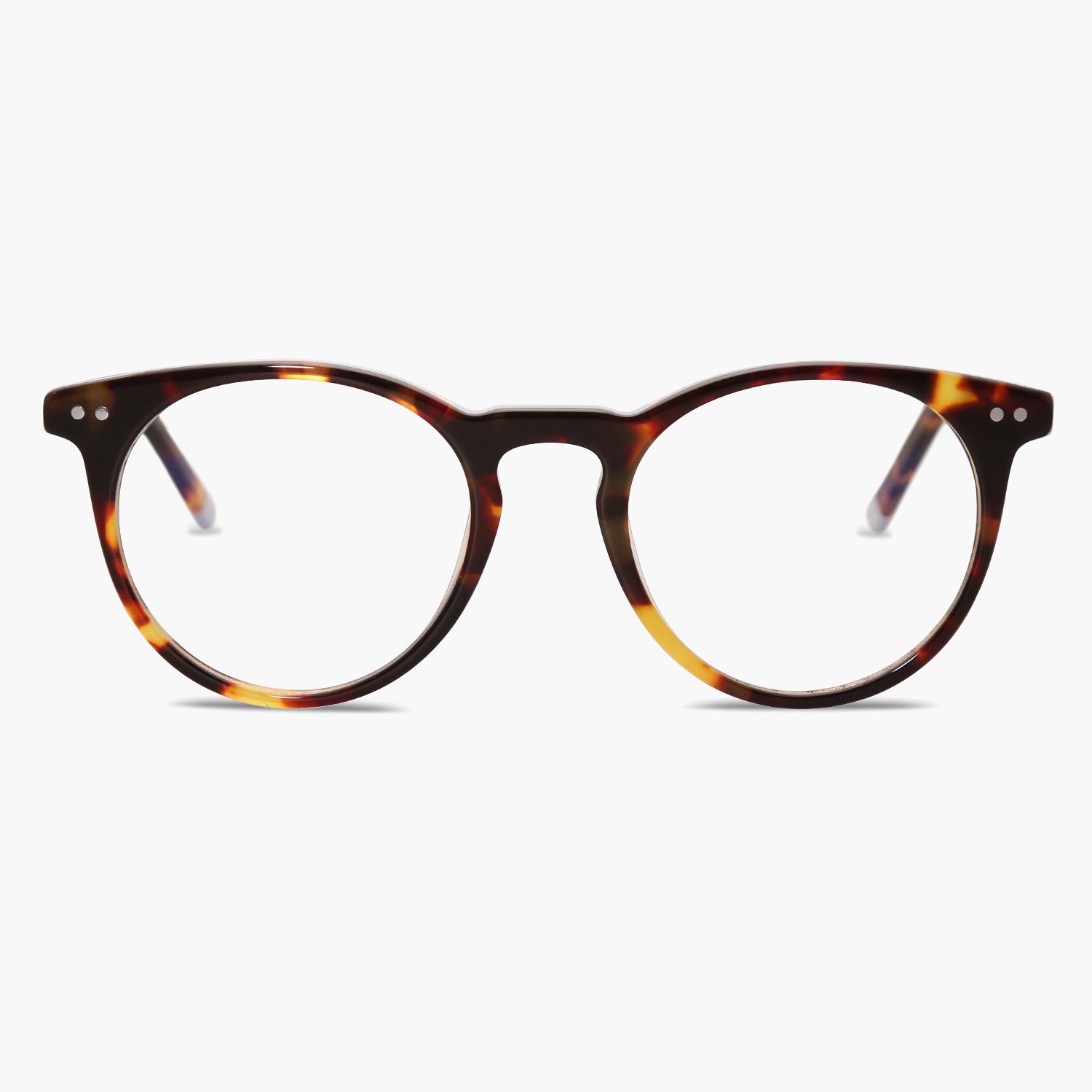 Round Frame Prescription Glasses Blue Light Glasses | SOJOS VISION